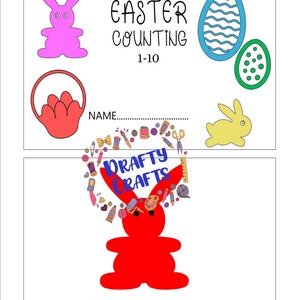 6 Pages Printable Easter Activity Worksheets - Etsy
