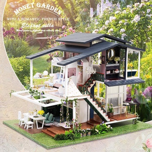 DIY 3D Wooden Miniature House Building Kit: Happy Camper | Etsy