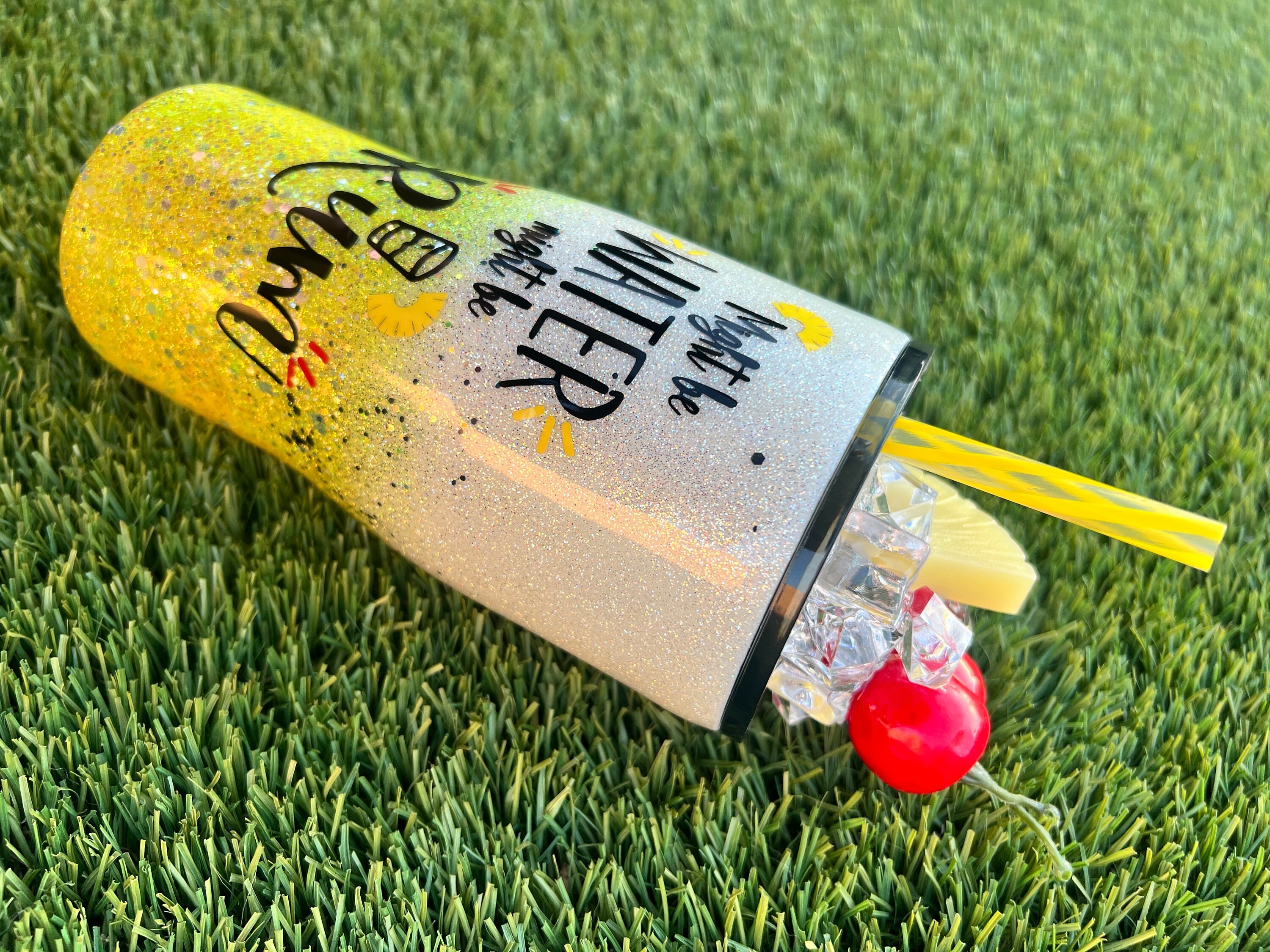 Might Be Water Might Be Rum Tumbler, Rum Tumbler, Fruit Topper Tumbler ...