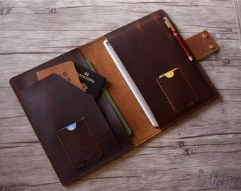 Surface Pro 7 Case, Personalized Leather Surface Laptop Cover 13.5 / 15 ...