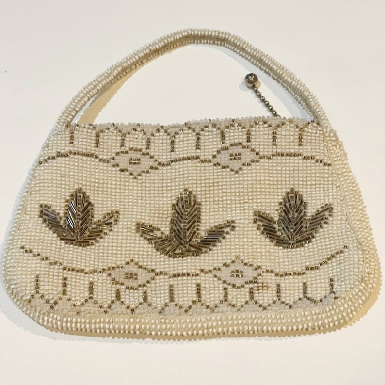 Vintage 1930s Hand Beaded Evening Czechoslovakian Mini Purse - Etsy