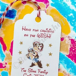 Fish Extender Tags, Disney Cruise, FE Tag, Fish Exchange Gift Tag ...
