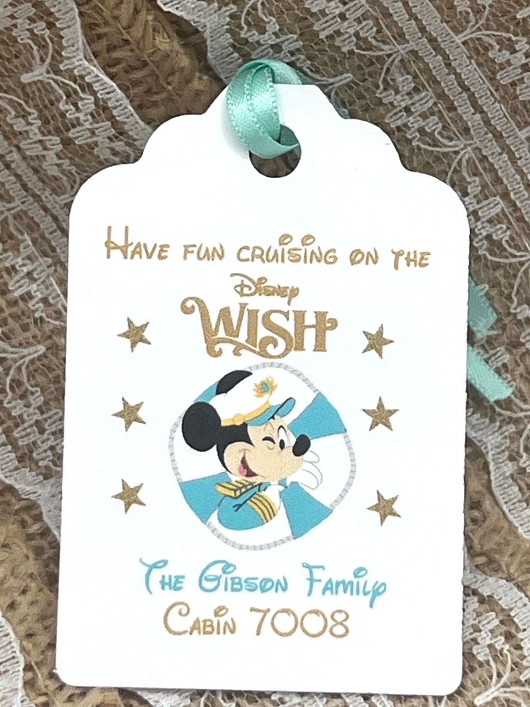 Disney Cruise Anniversary Tags, Fish Extender Tags, Disney Cruise, FE ...