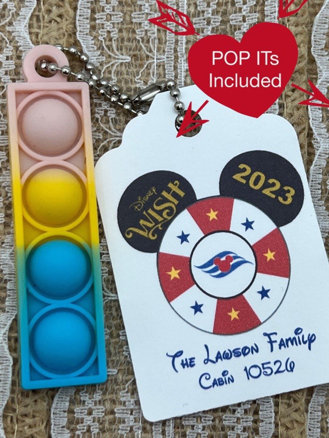Fish Extender Tags, Disney Cruise, FE Tag, Fish Exchange Gift Tag ...