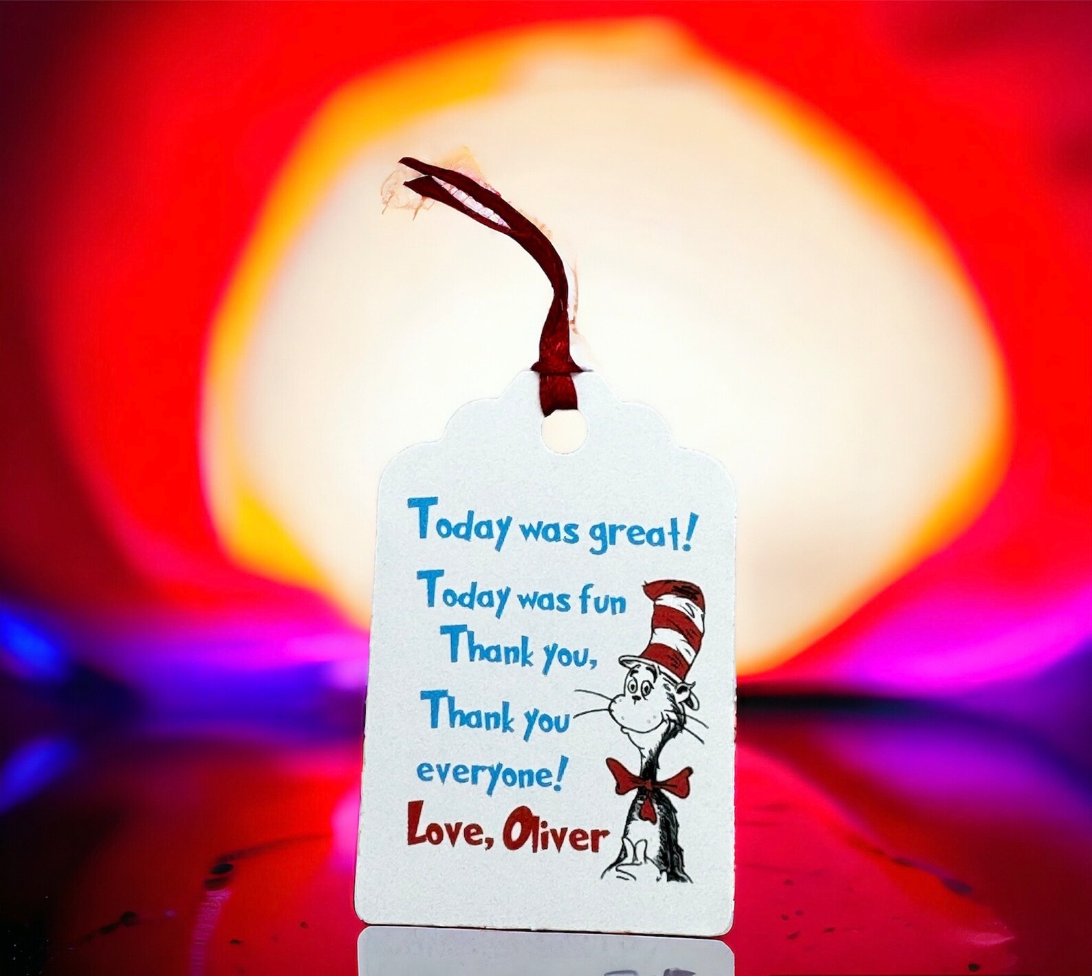 Dr Seuss Favor Tags, Baby Shower Tags, Thank You Tags, Favor Tags, Gift ...