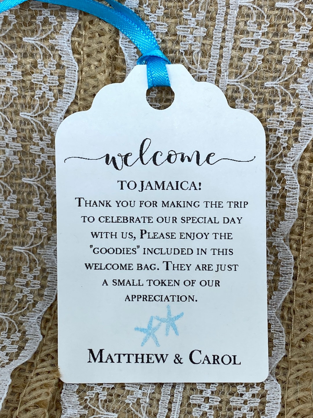 Welcome Hotel Tags, Wedding Welcome Tags, Wedding Tags, Gift Tags ...