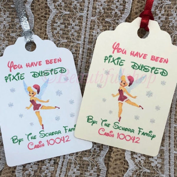 Christmas Pixie Dust Tags - Etsy