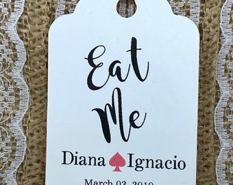 Eat Me Tags - Etsy