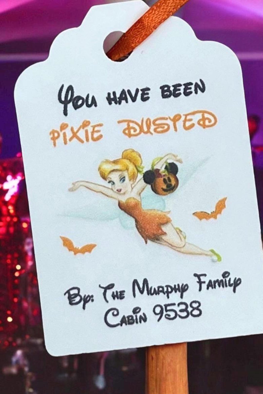 Pixie Dust Gift Tag, Pixie Dust Cruise, FE Tag, Pixie Dust Gift Tag ...