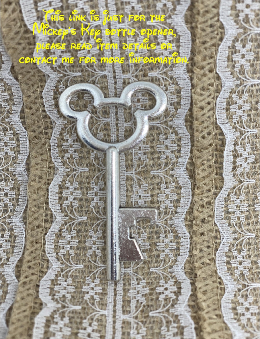 Mickey Key Bottle Opener, Mickey's Key, Cute Mickey Shape Key, Key ...