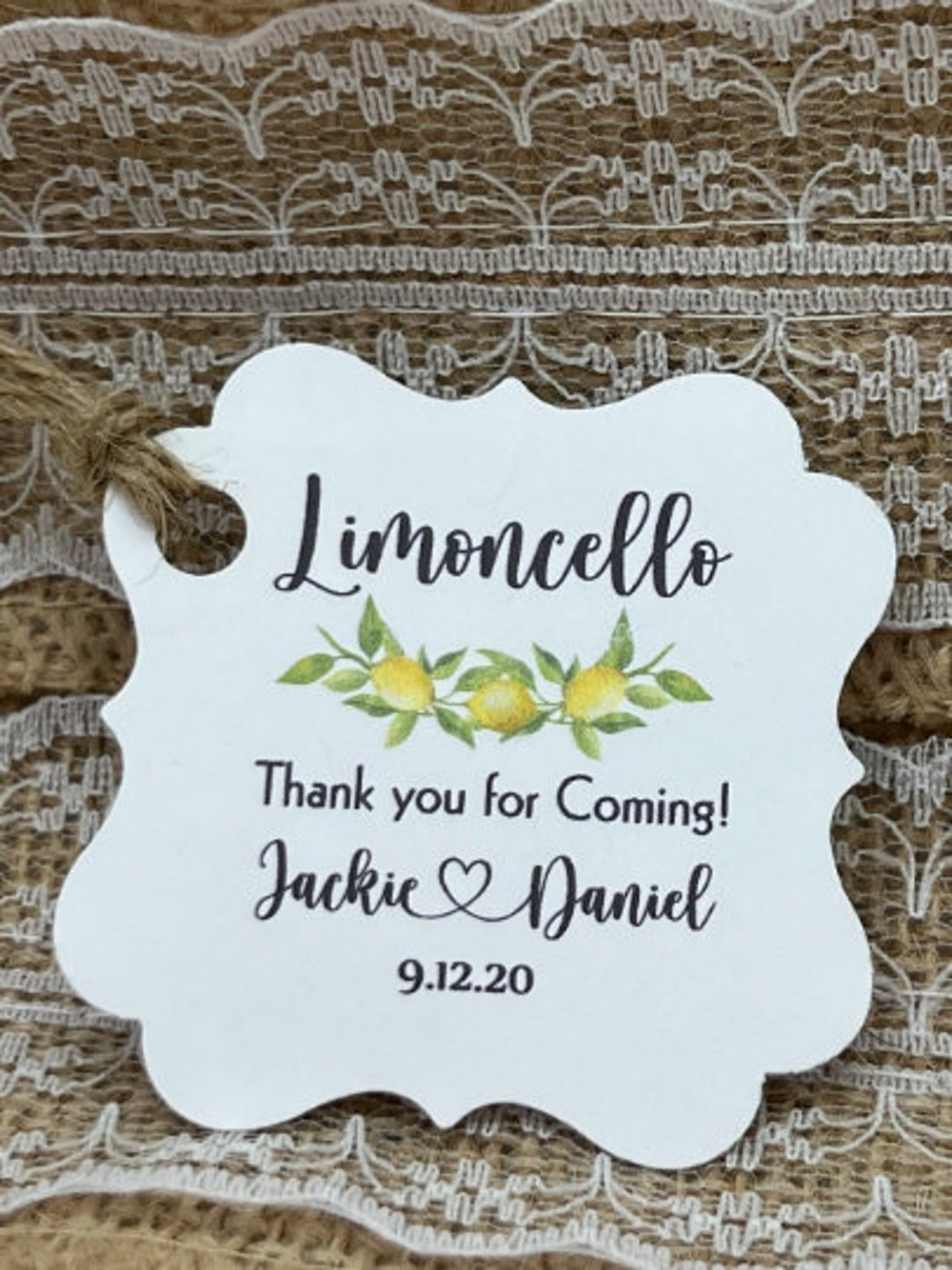 Grazie Favor Tags, Wedding Tags, Thank You Tags, Favor Tags, Gift Tags ...