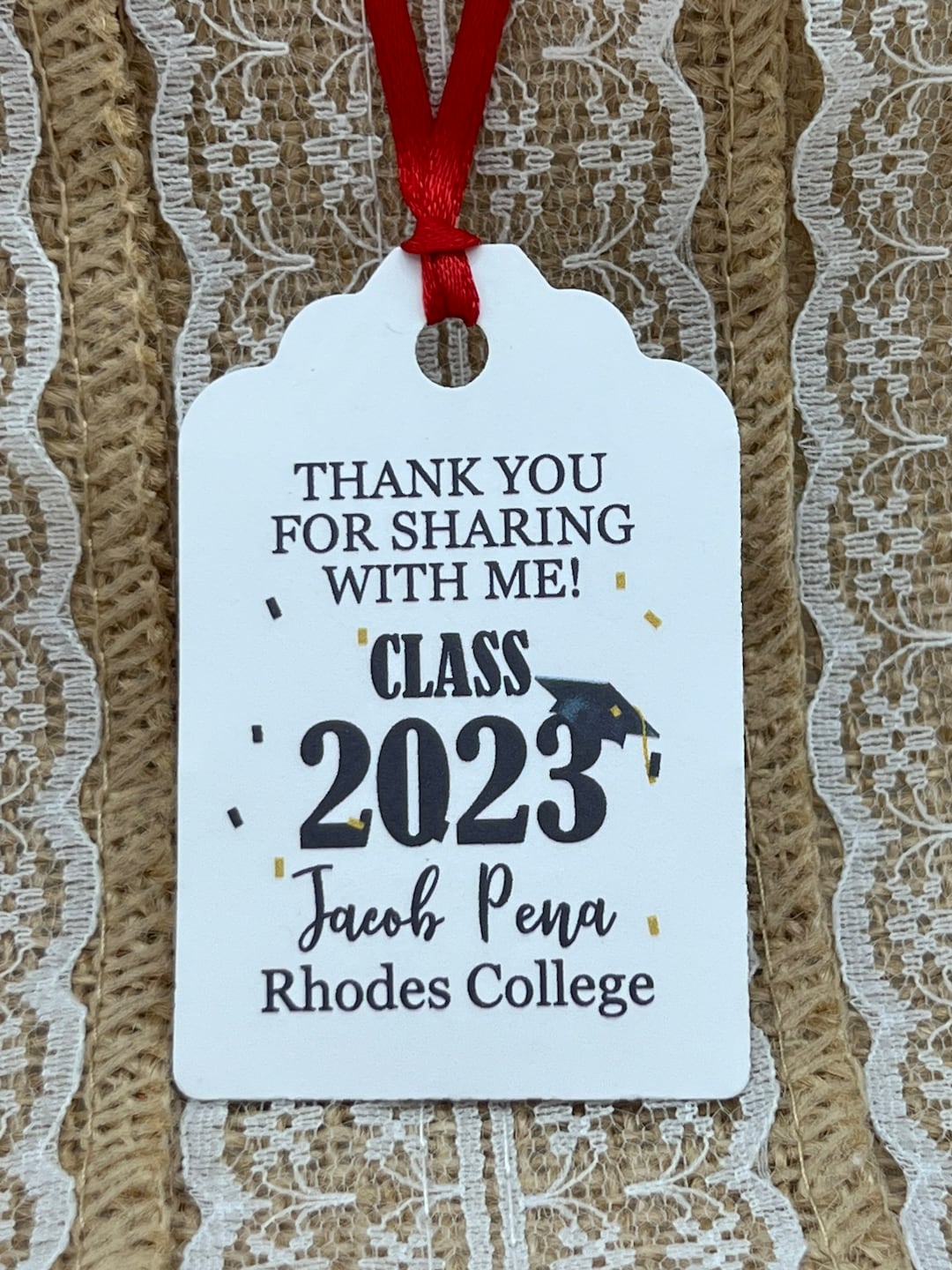 Graduation Favor Tags, Thank You Tags, Gift Tags, Graduation Tags ...