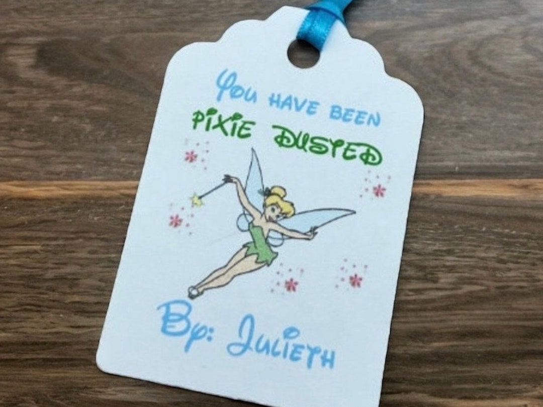 Disney Parks FE Tag, Pixie Dust Tag, Pixie Dust Gift Tag, Disney Tags ...