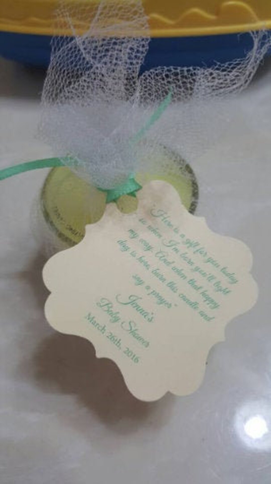 Candle Favor Tags Thank You Tags Favor Tags Gift Tags Baby - Etsy