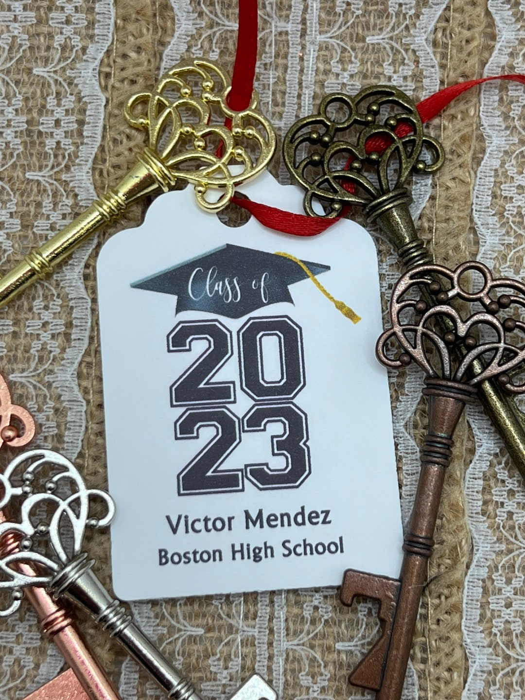Key Bottle Openers AND TAG, Graduation Class, Graduation Tags ...