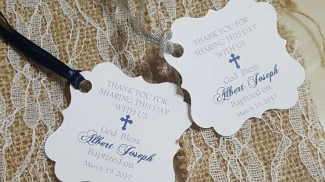 First Holy Communion Favor Tags, Communion Boy, Communion Favor Tag ...