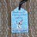 Olaf Favor Tags 2.5lx1.8w",thank You Tags, Favor Tags, Gift Tags ...