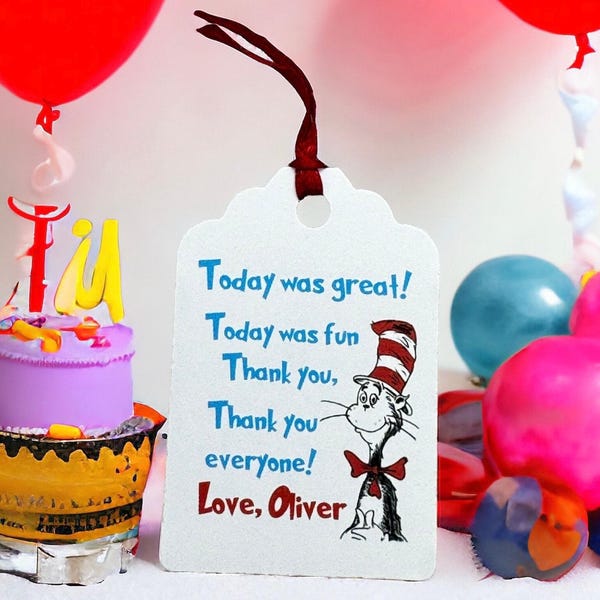 Cat in the Hat Fish - Etsy