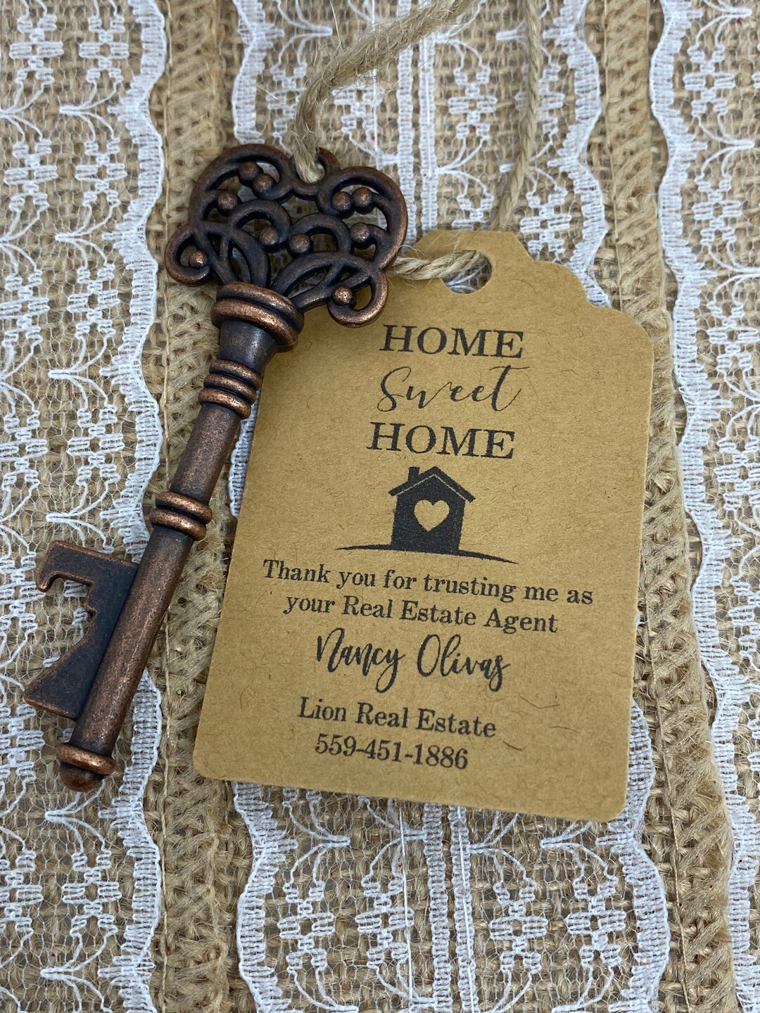 Key Bottle Openers AND Tags, Real Estate Closing GIFT, Bottle Opener ...