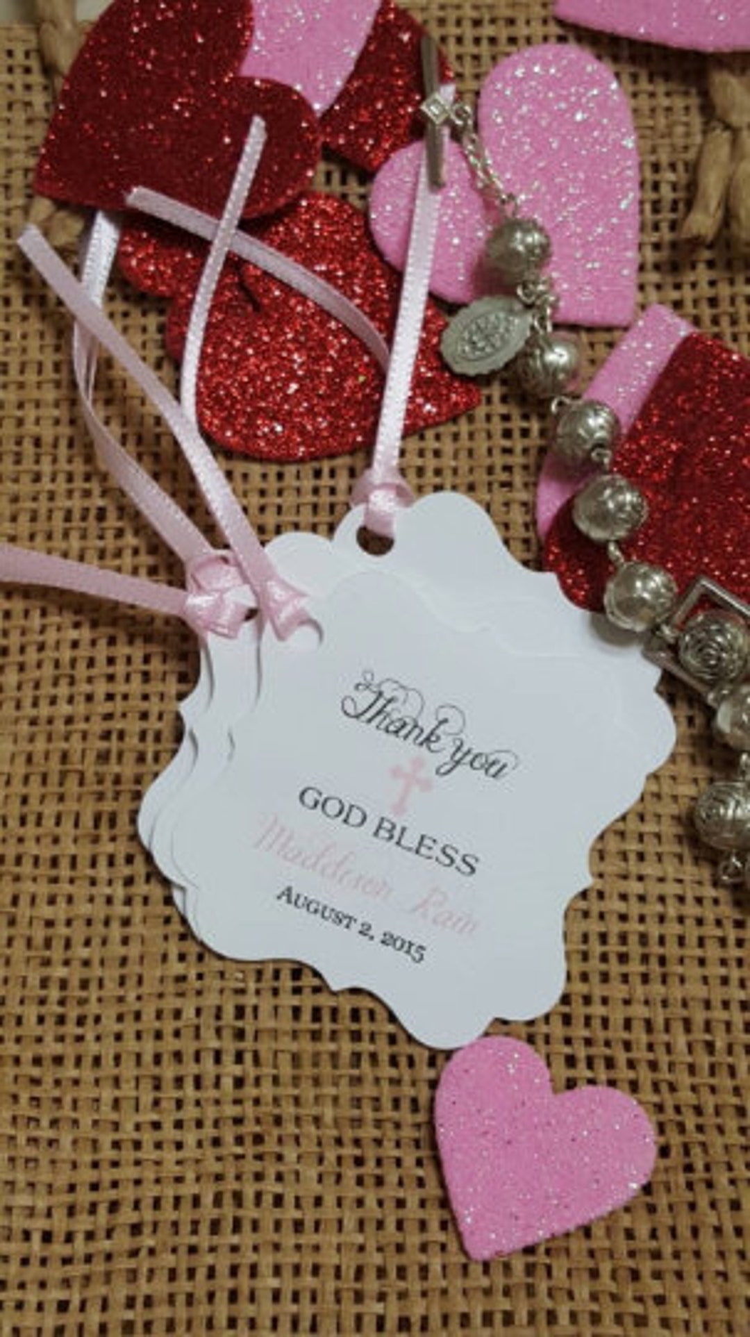 First Communion Favor Tags Girl First Holy Communion Tags - Etsy