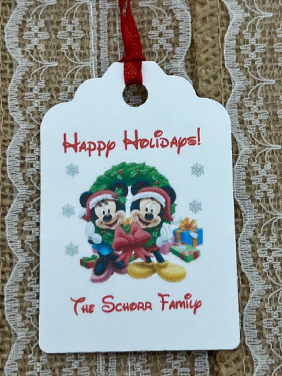 Disney Cast Member Thank You Tag, Pixie Dust Tag, Pixie Dust Gift Tag ...