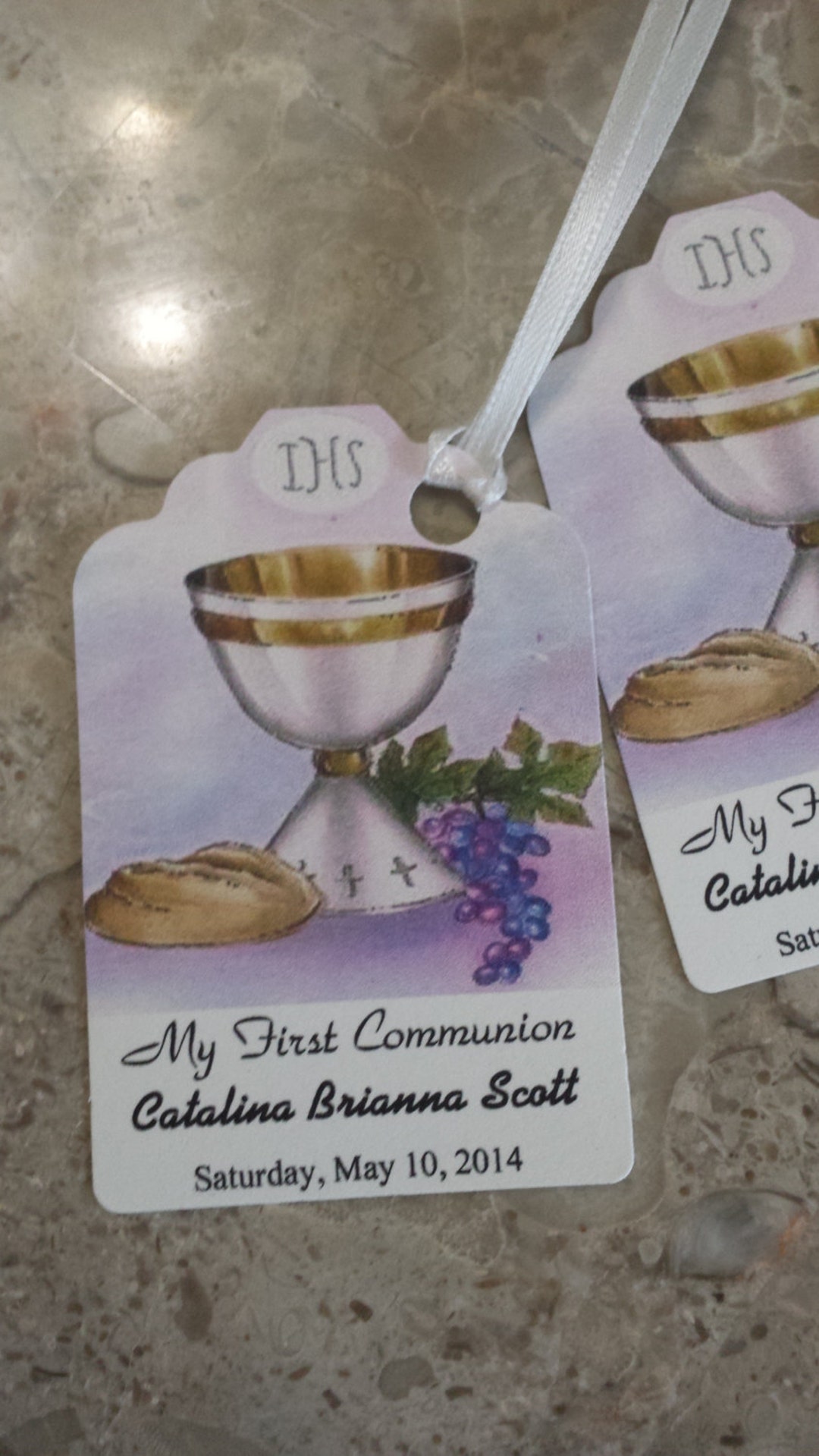 First Holy Communion Favor Tags, Communion Boy, Communion Favor Tag ...