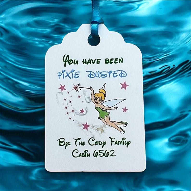 Pixie Dust Gift Tag, Pixie Dust Cruise, FE Tag, Pixie Dust Gift Tag ...