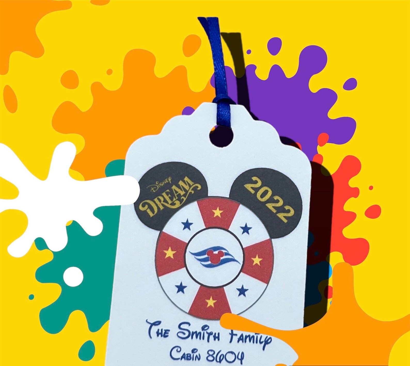 Fish Extender Tags, Disney Cruise, FE Tag, Fish Exchange Gift Tag ...