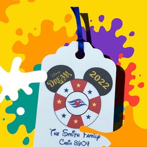 Fish Extender Tags, Disney Cruise, FE Tag, Fish Exchange Gift Tag ...