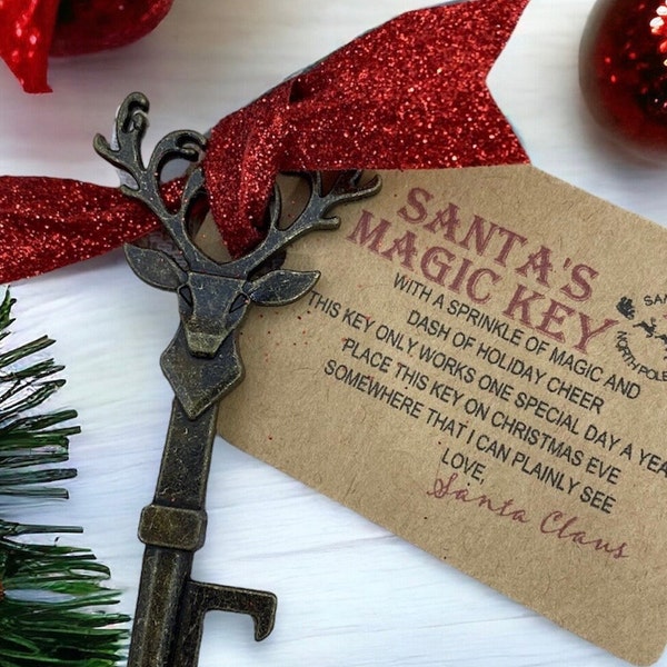 Santa Key - Etsy