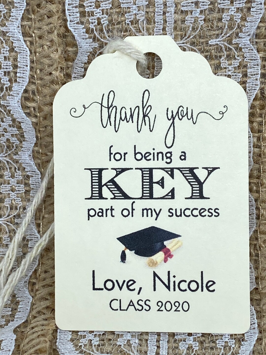 Graduation Favor Tags, Thank You Tags, Gift Tags, Graduation Tags ...