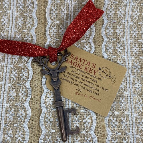 Santa's Magic Key Cute Santa's Magic Key Handmade - Etsy