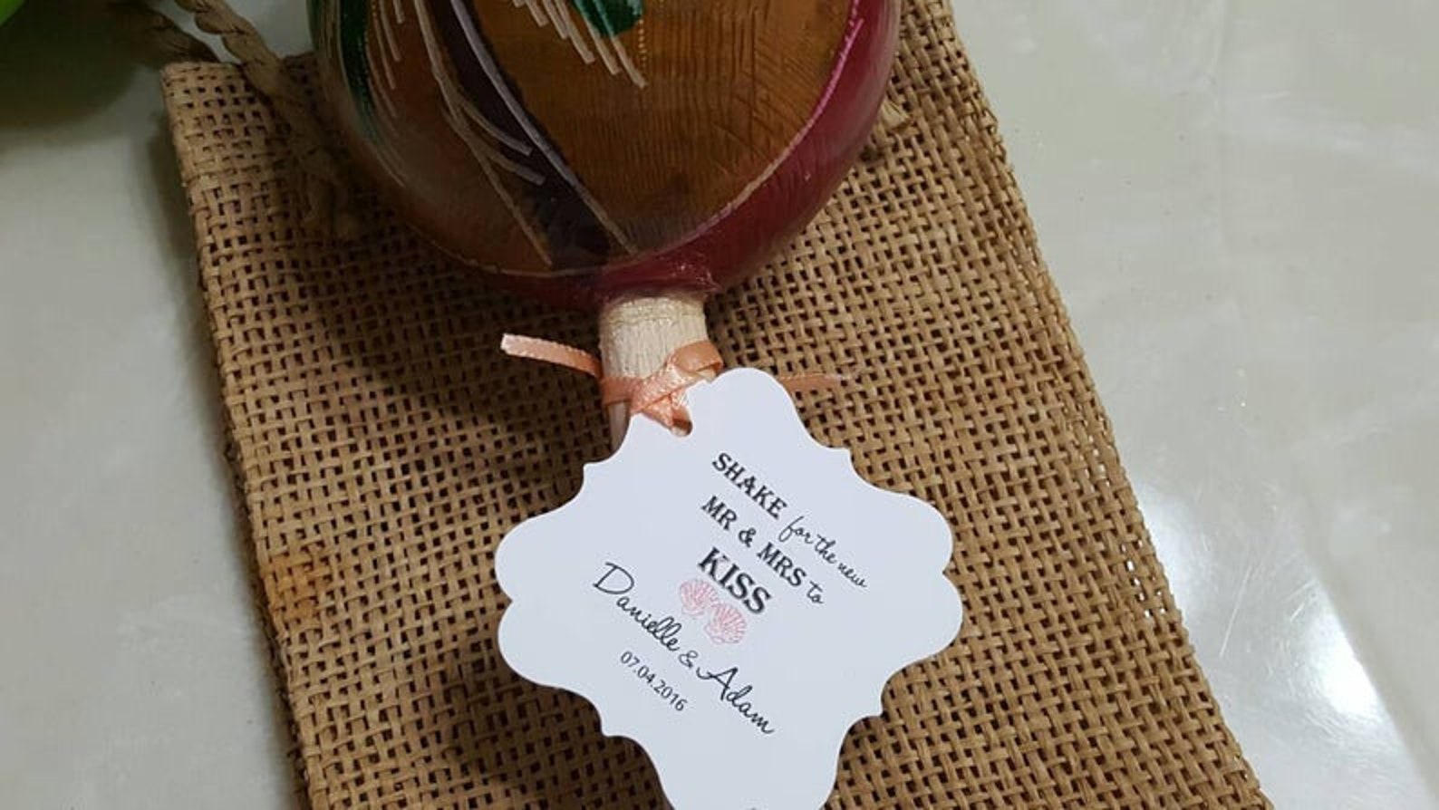 Maracas Favor Tags 2x2 Wedding Tags Thank You Tags - Etsy