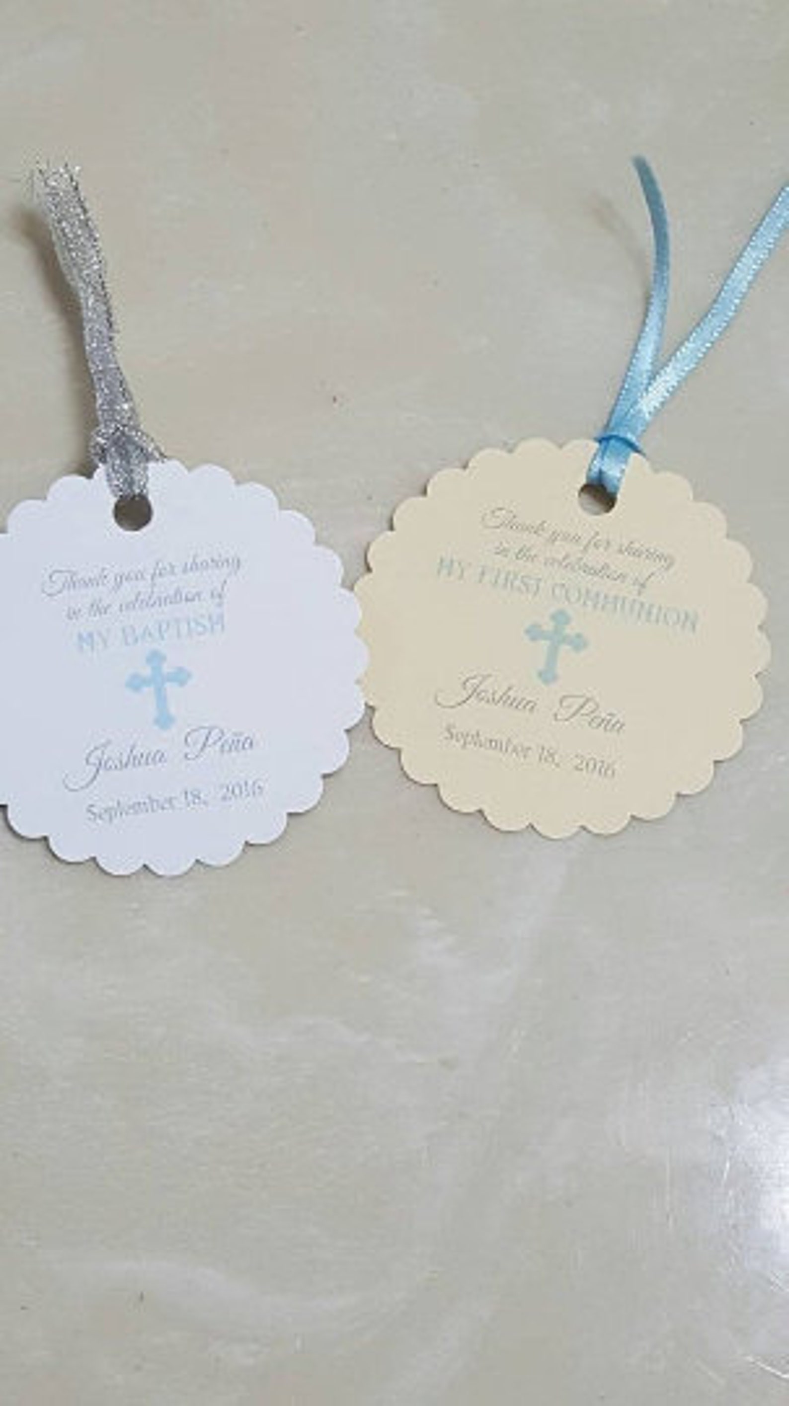 First Holy Communion Favor Tags, Communion Boy, Communion Favor Tag ...