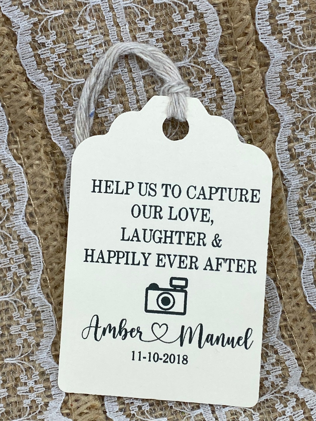 Disposable Camera Disposable Wedding Camera Favor Tags - Etsy