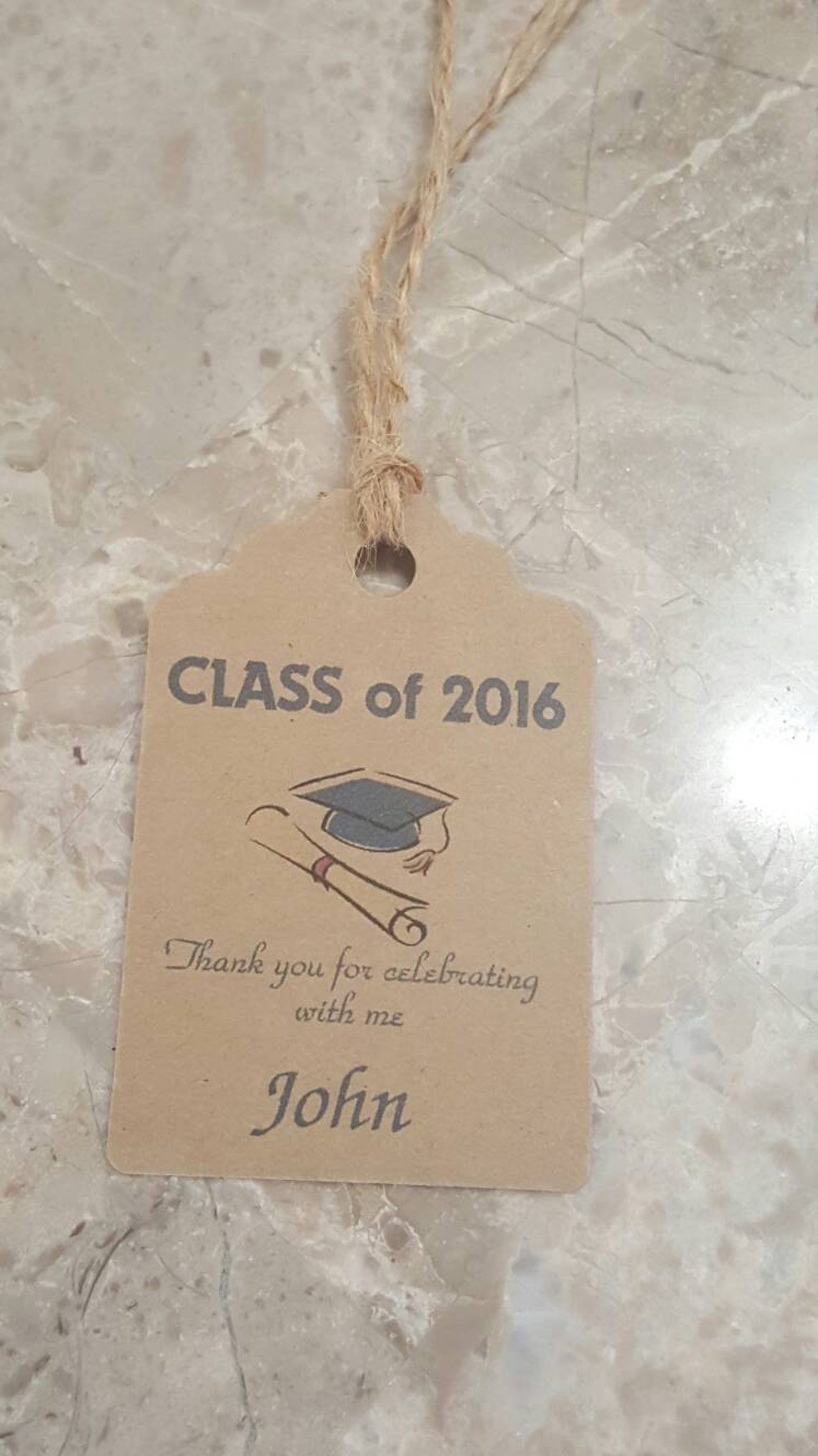 Graduation Favor Tags Thank You Tags Gift Tags Graduation - Etsy