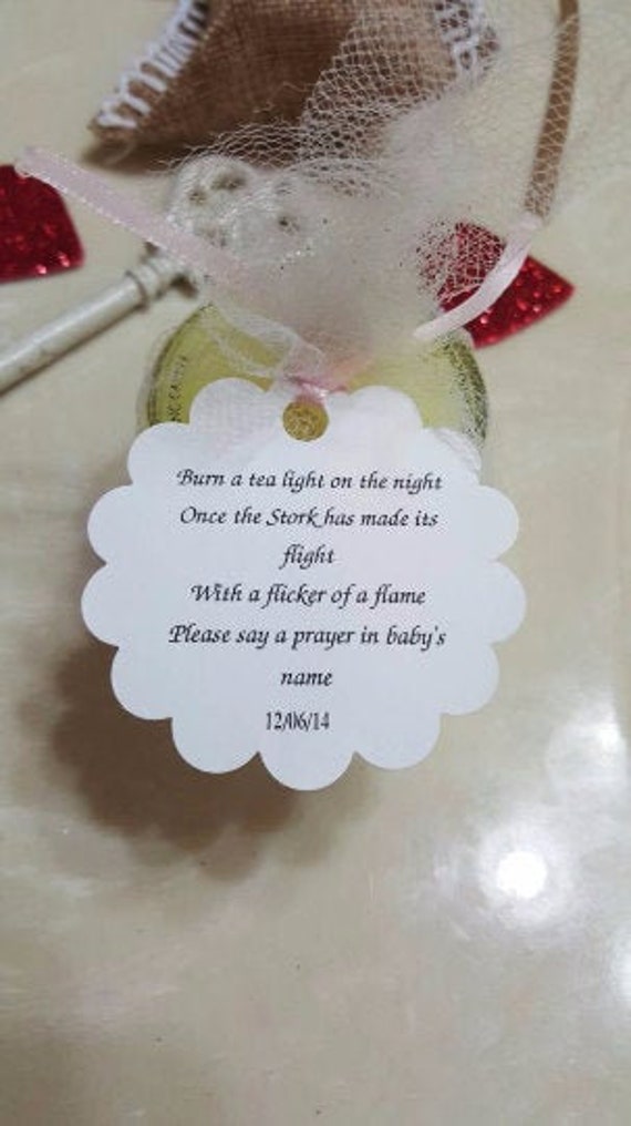 Candle Favor Tags 2.5lx1.8w Thank You Tags - Etsy