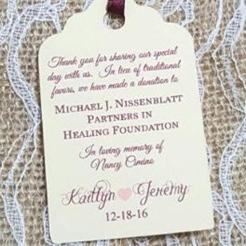 Donation Card - Etsy