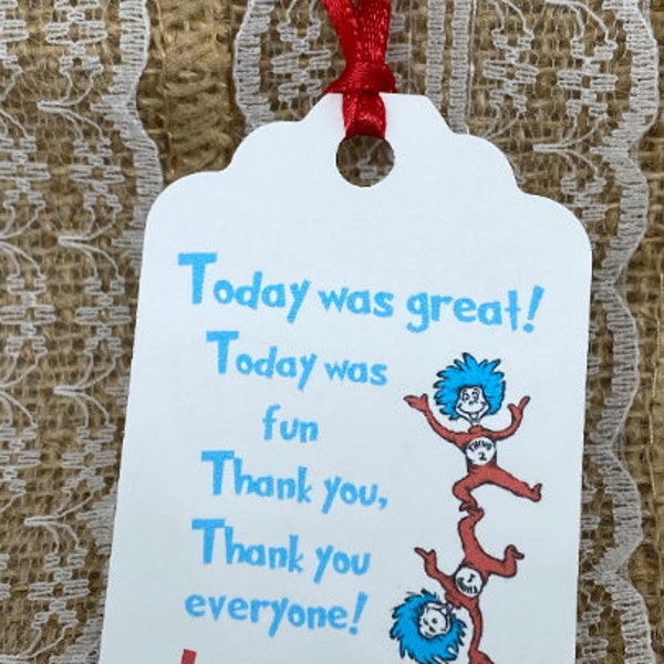 Dr Seuss Thank You - Etsy