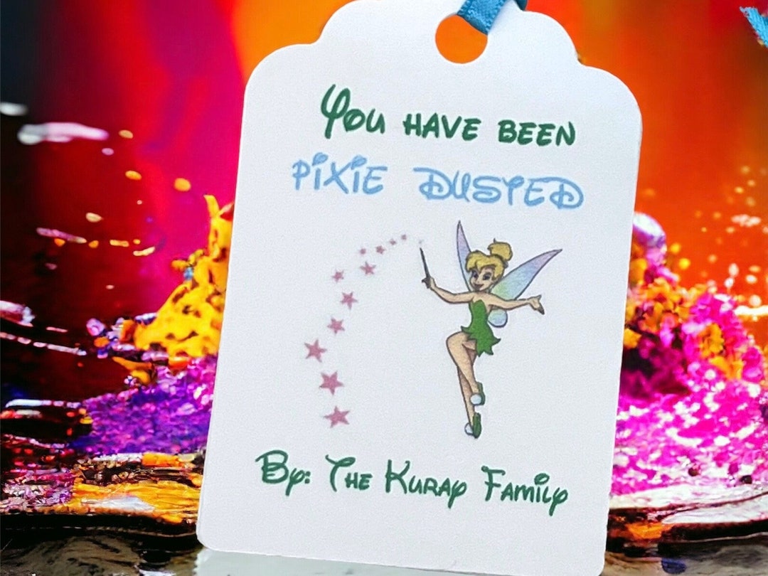Pixie Dust Gift Tag, Pixie Dust Cruise, FE Tag, Pixie Dust Gift Tag ...