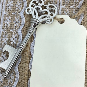 Key Bottle Openers AND Tags Housewarming Party Skeleton Key - Etsy
