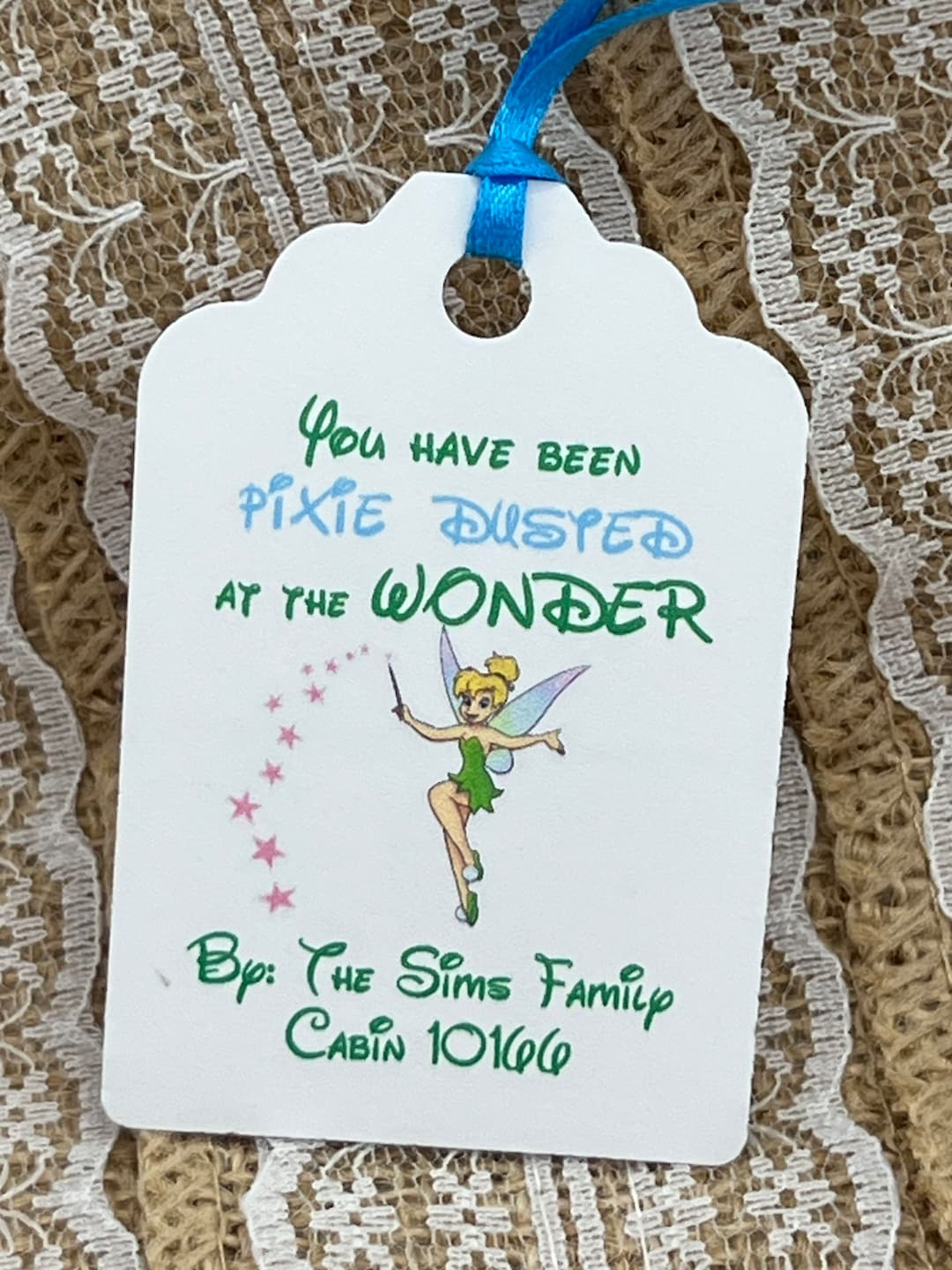 Pixie Dust Gift Tag, Pixie Dust Cruise, FE Tag, Pixie Dust Gift Tag ...