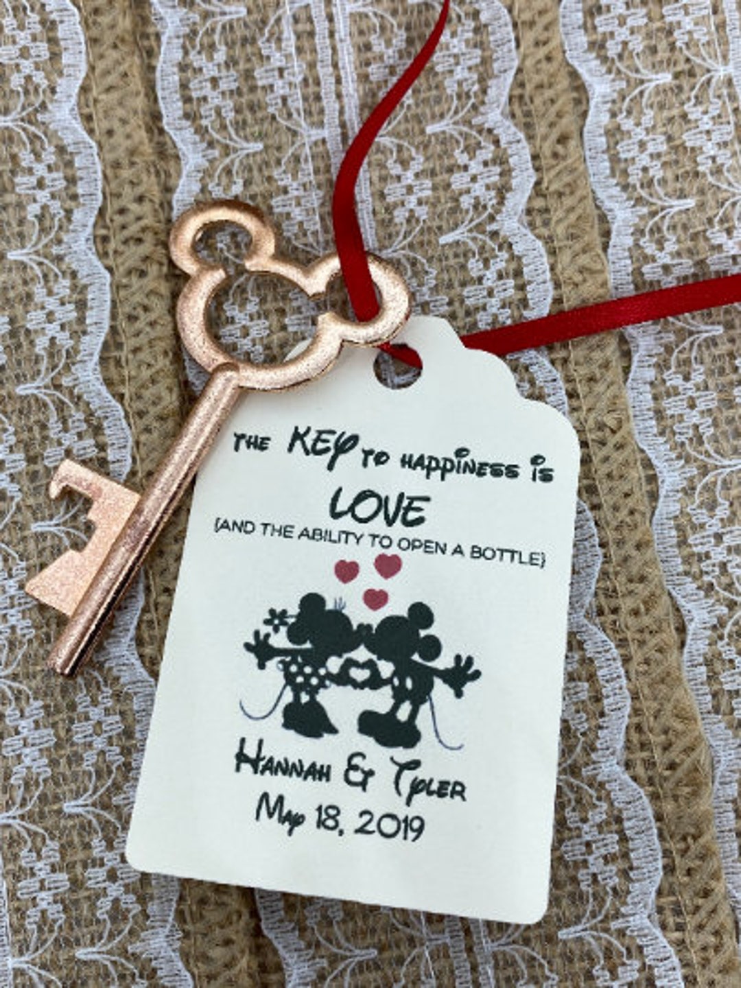 Mickey Key Bottle Opener, Mickey Tags, Key Bottle Opener and Tags, Key ...