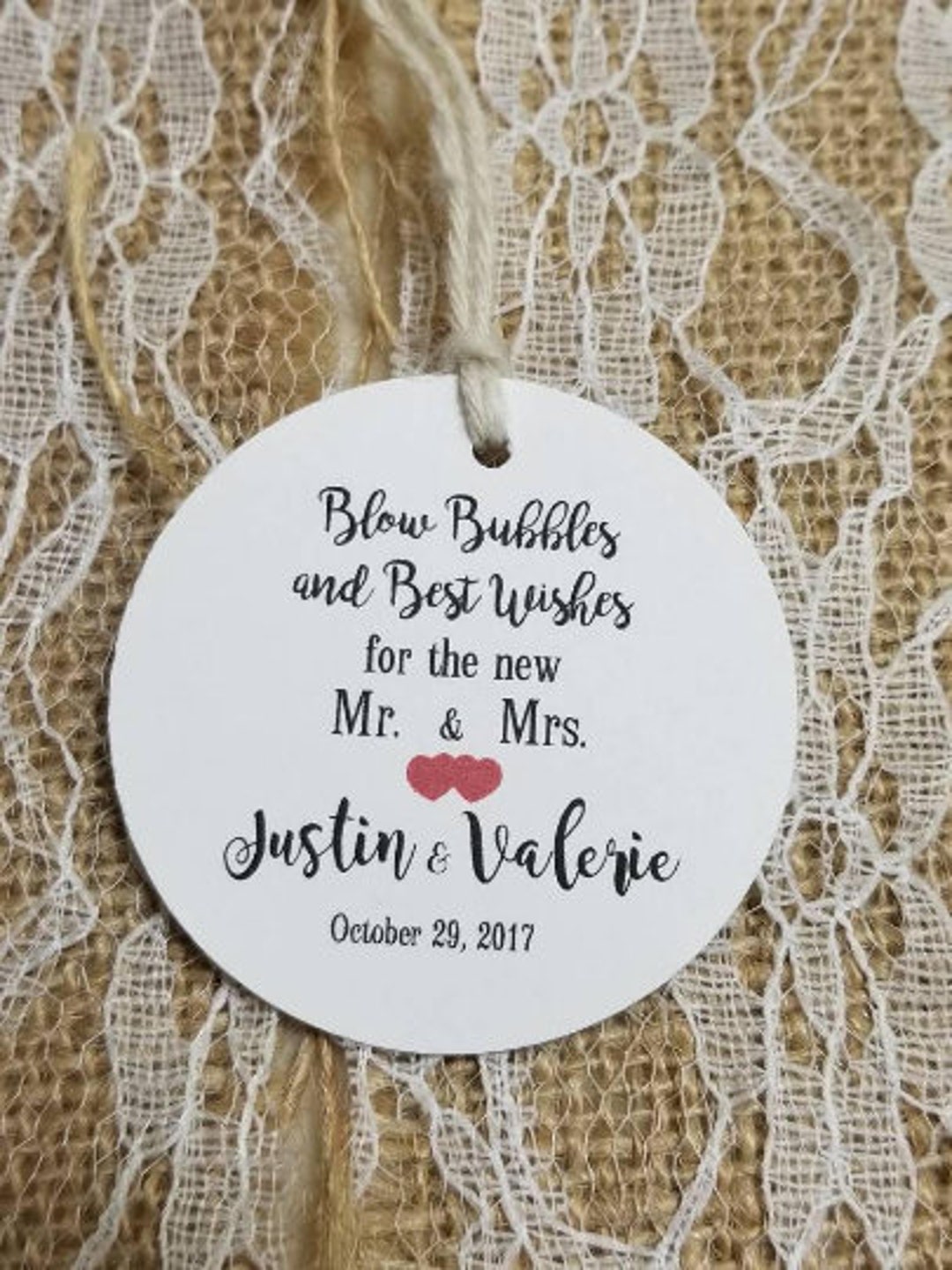 Bubbles Favor Tags, Wedding Tags, Thank You Tags, Favor Tags, Gift Tags ...