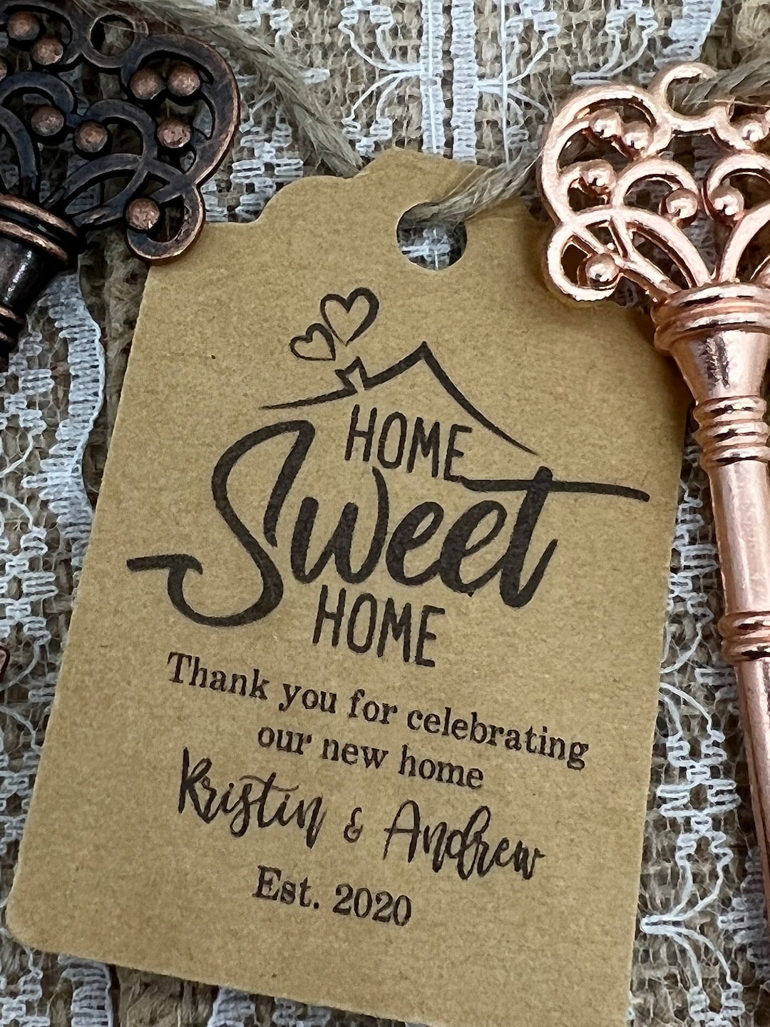 House Warming Favor Tags, Housewarming Party, Thank You Tags, Favor ...