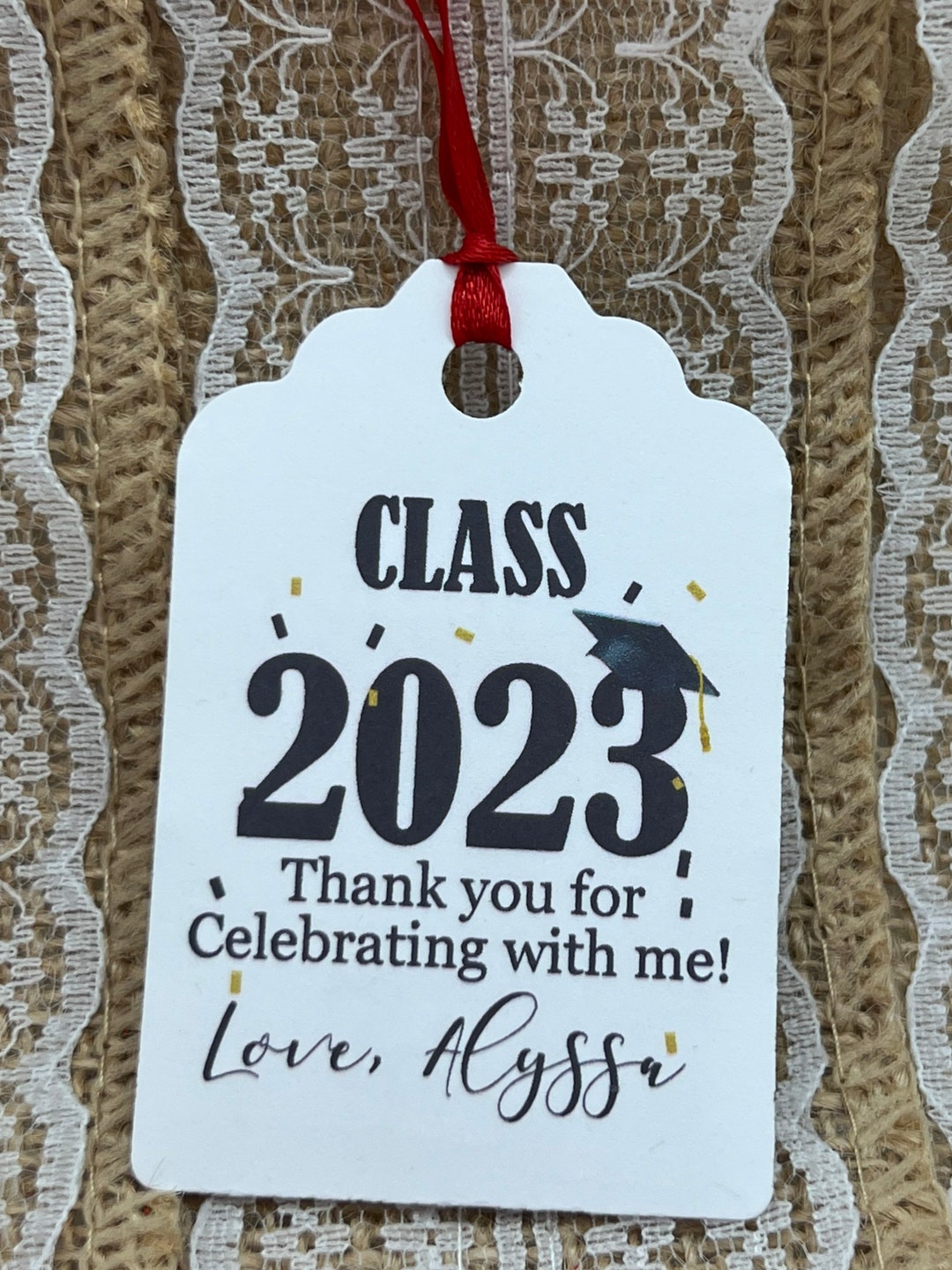 Graduation Favor Tags, Thank You Tags, Gift Tags, Graduation Tags ...