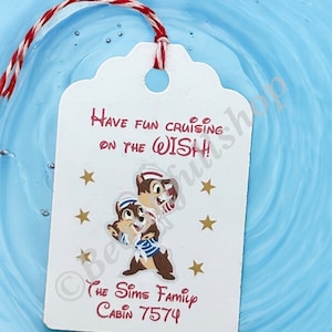 Fish Extender Tags, Disney Cruise, FE Tag, Fish Exchange Gift Tag ...