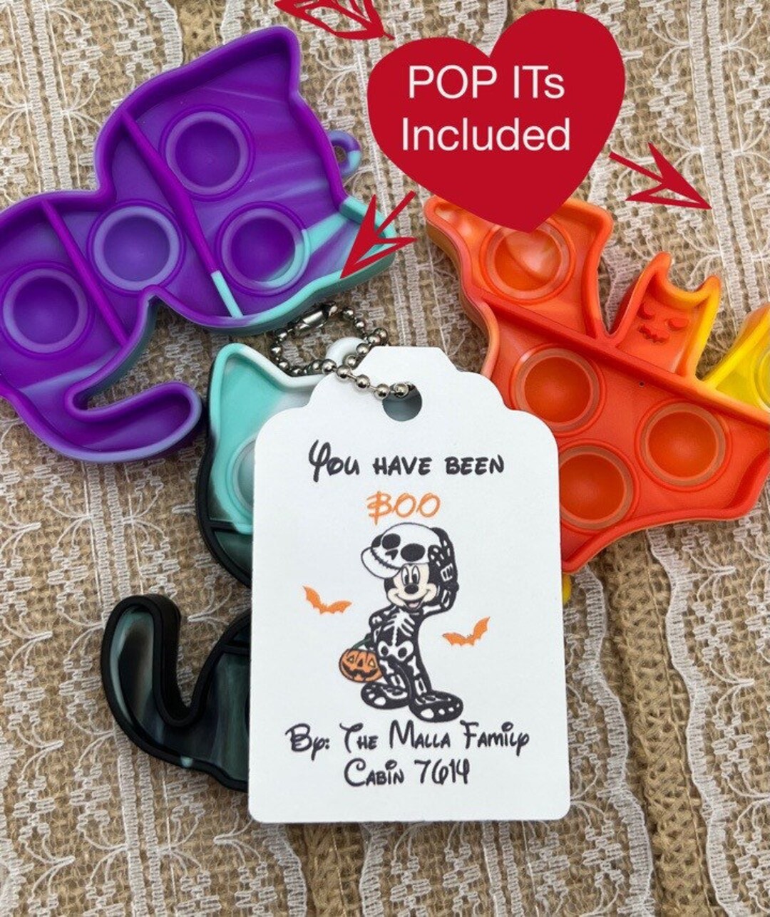 FE Tag, Fish Extender, Halloween High Seas, Halloween FE Tag, Disney ...