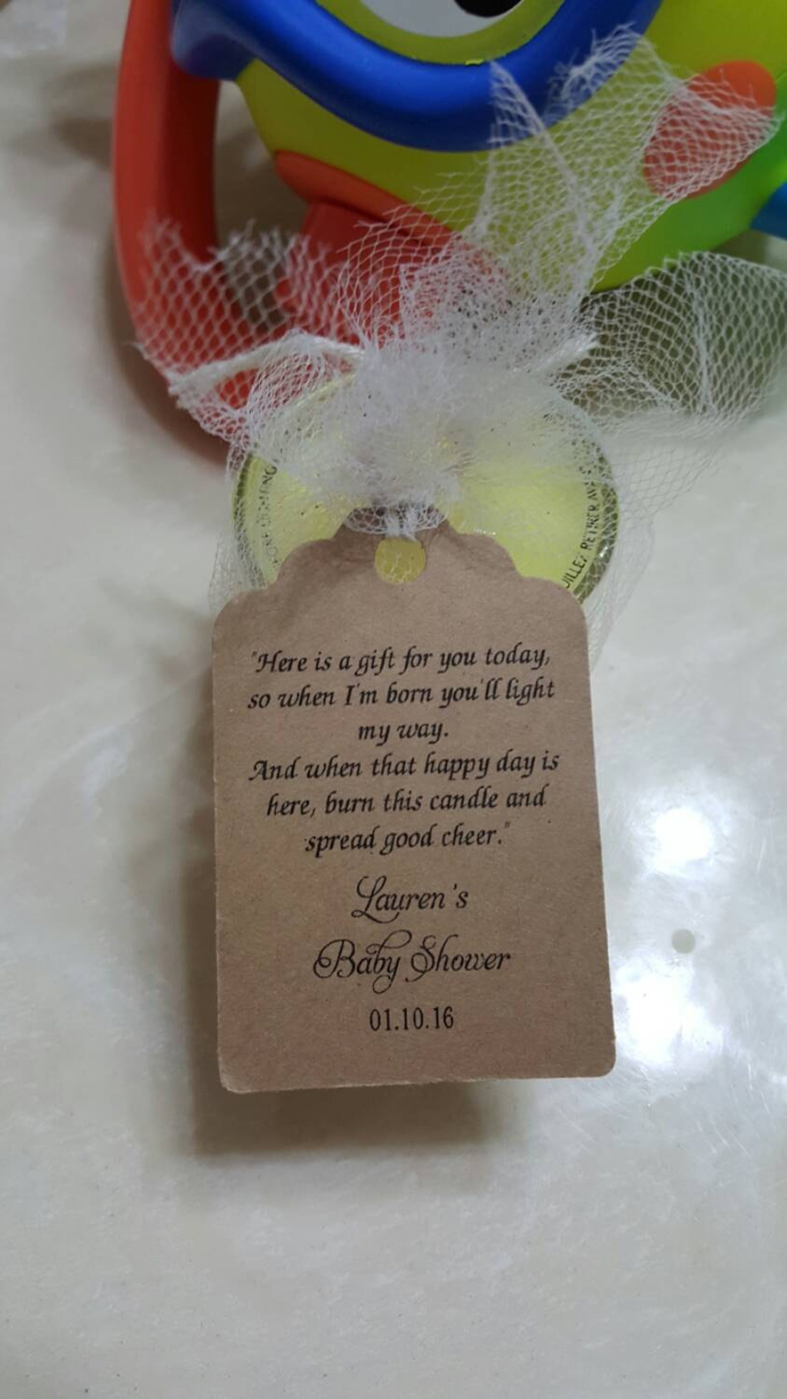 Candle Favor Tags Thank You Tags Favor Tags Gift Tags Baby - Etsy