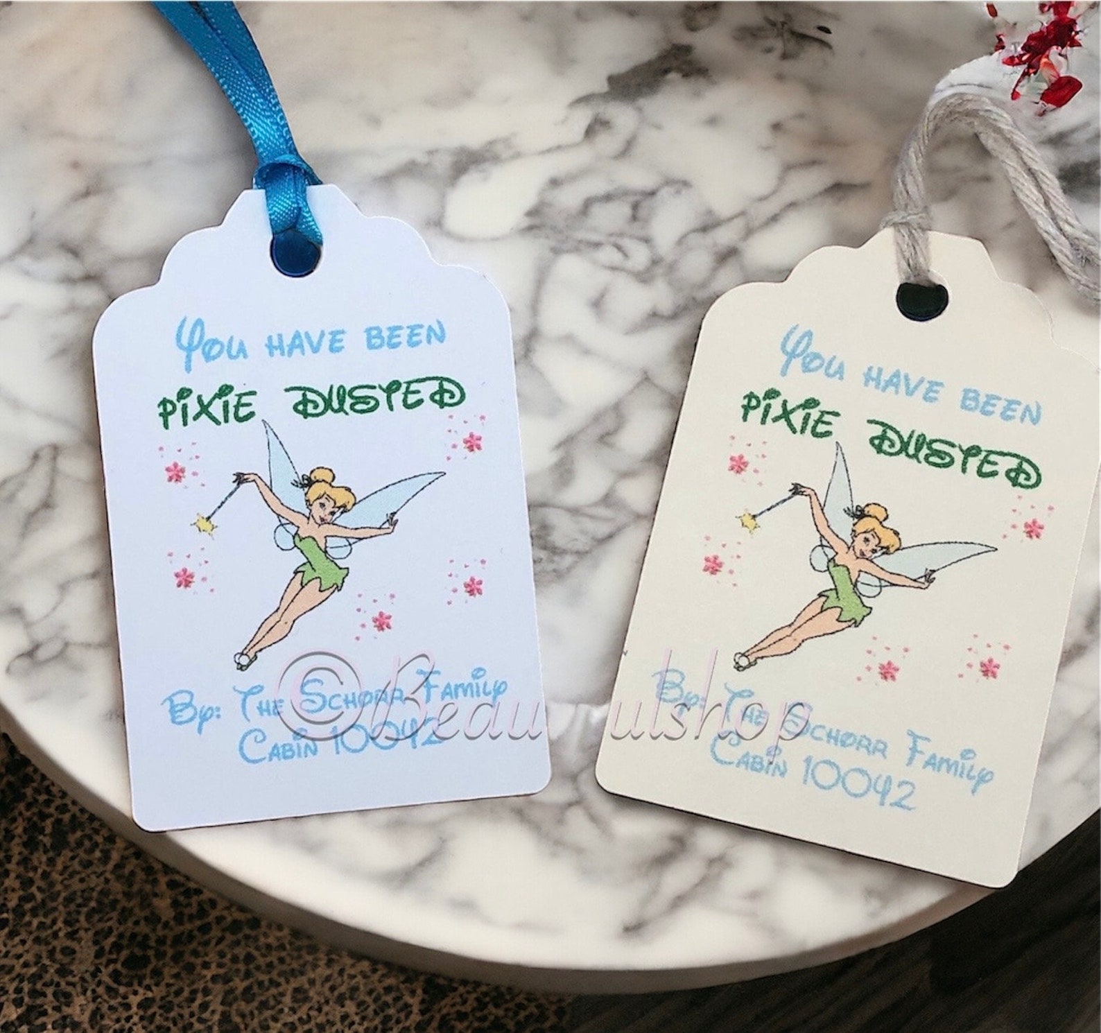 Pixie Dust Gift Tag, Pixie Dust Cruise, FE Tag, Pixie Dusting Disney ...
